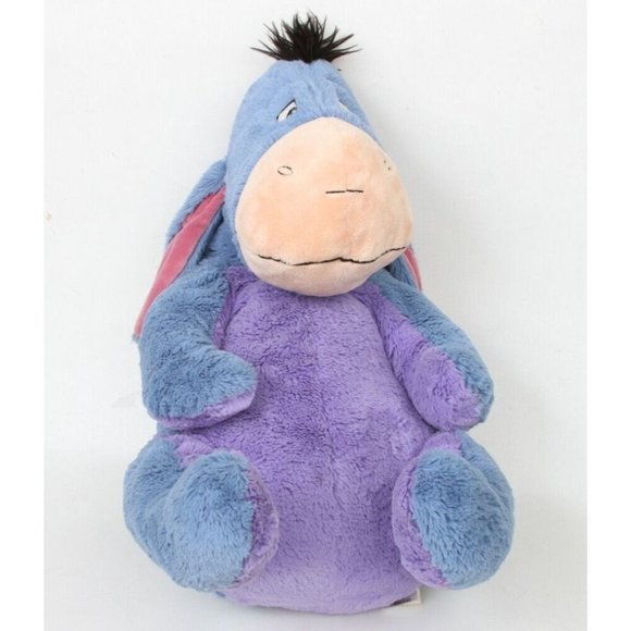 Disney | Toys | Disney 22 Medium Eeyore Donkey Blue Purple Plush ...